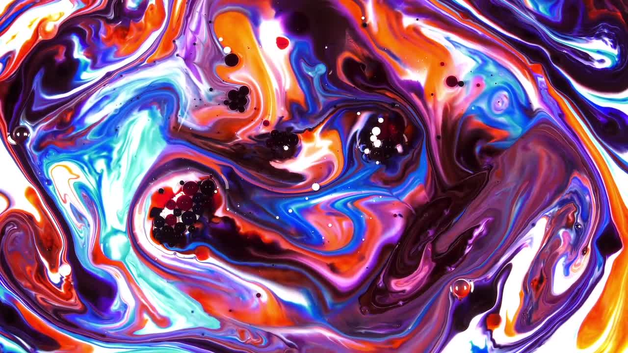 Colorful Liquid - Stock Video | Motion Array
