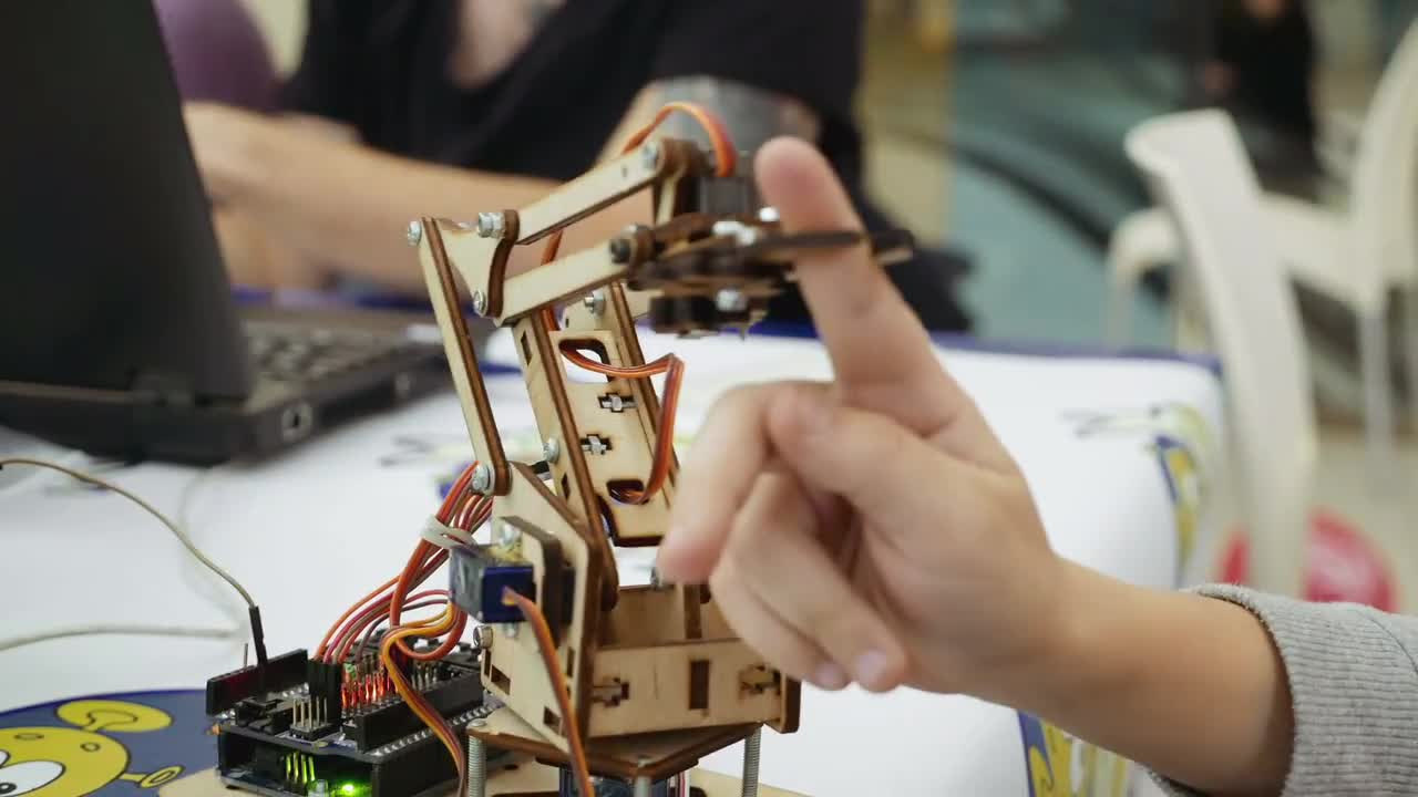 Robotic Arm - Stock Video | Motion Array