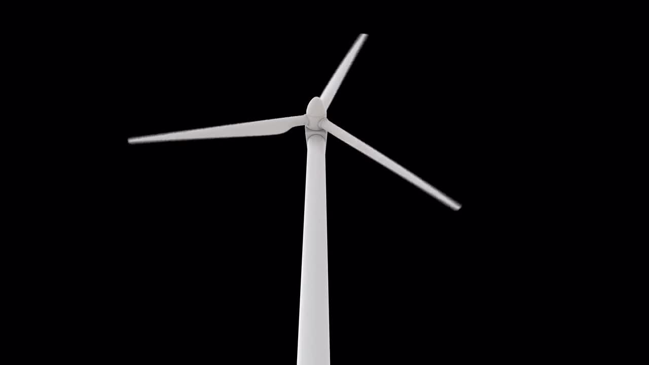 Wind Turbine Overlay - Stock Motion Graphics | Motion Array