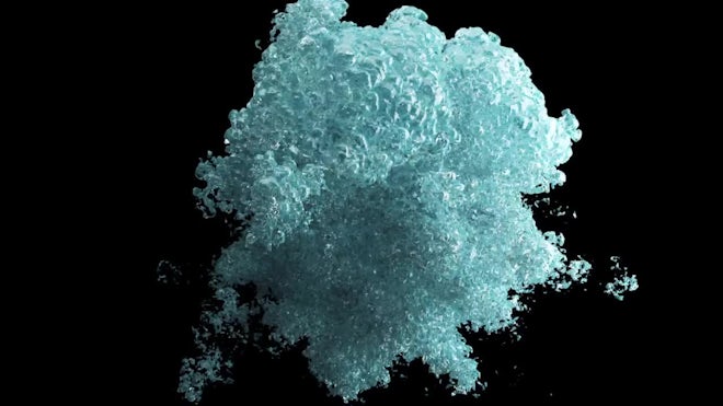 Underwater Explosion Underwater Explosion Underwater Explosions Stock