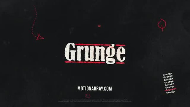 Grunge Logo - After Effects Templates | Motion Array