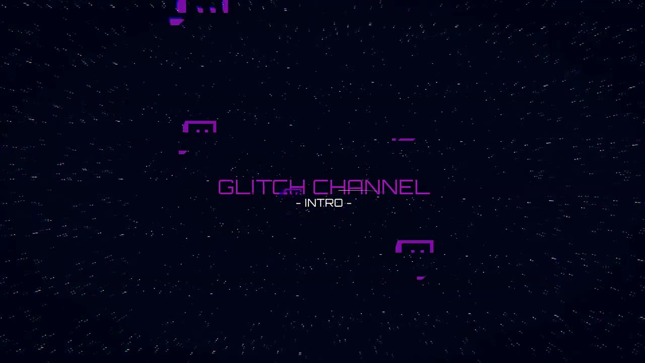 Glitch Channel Logo - After Effects Templates | Motion Array