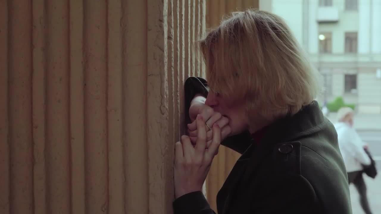 Woman Crying - Stock Video | Motion Array