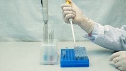 Scientist Does Chemical Analysis Stock Video Motion Array