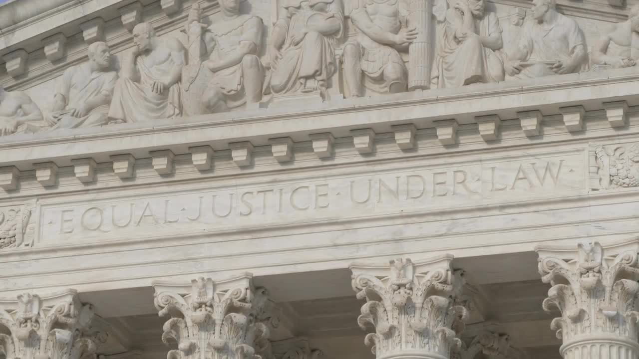 Equal Justice Under Law - Stock Video | Motion Array