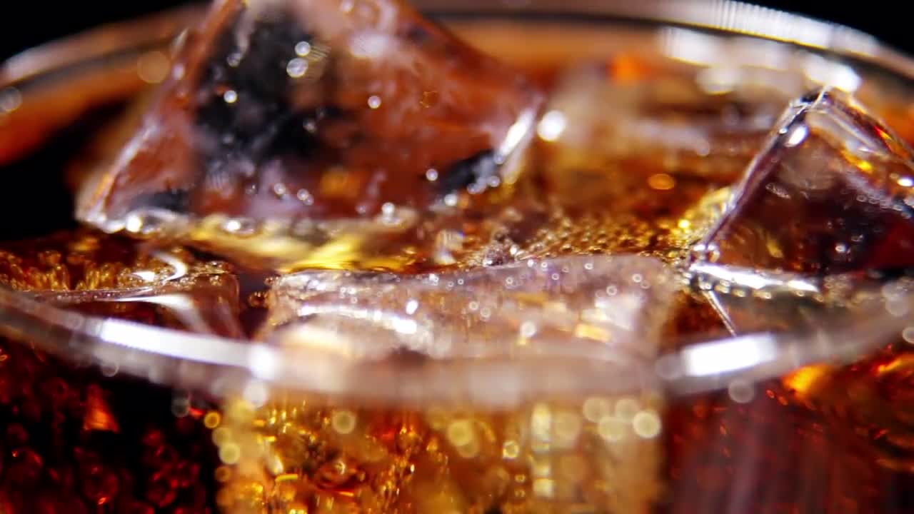 Glass Of Soda - Stock Video | Motion Array