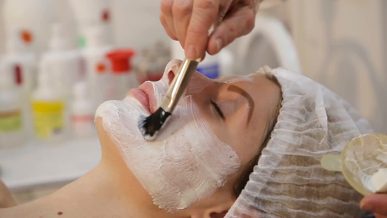 Applying Face Mask - Stock Video | Motion Array