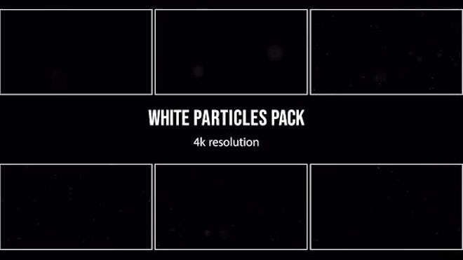 White Particles Pack - Stock Motion Graphics | Motion Array