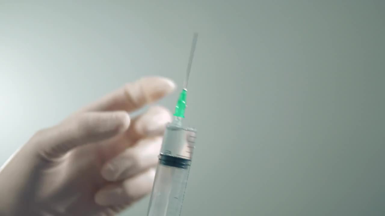 Preparing Medical Shot - Stock Video | Motion Array