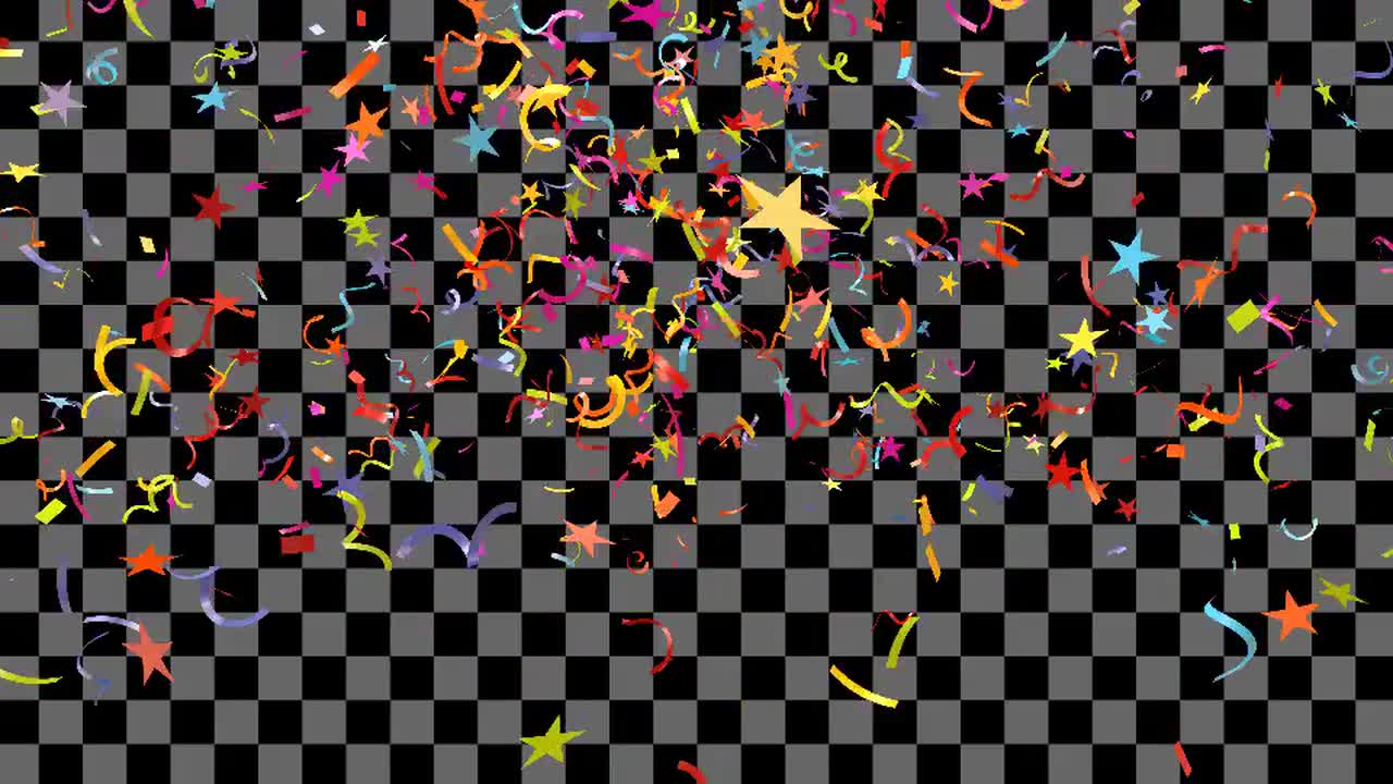 Mixed Confetti Pack - Stock Motion Graphics | Motion Array