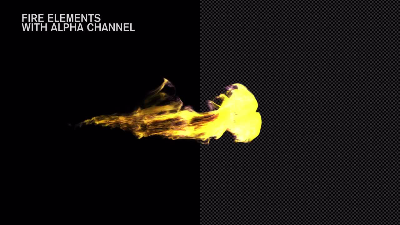 Breathing Fire Elements Pack - Stock Motion Graphics | Motion Array
