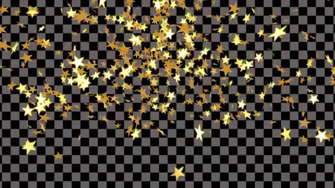 Star Confetti Pack - Stock Motion Graphics | Motion Array