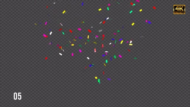 Confetti - Stock Motion Graphics | Motion Array
