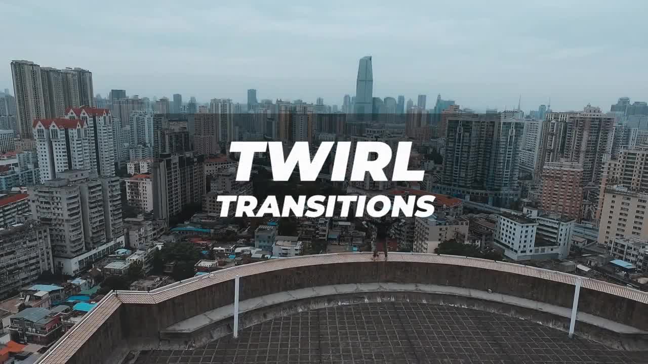 Twirl Transitions - After Effects Presets | Motion Array