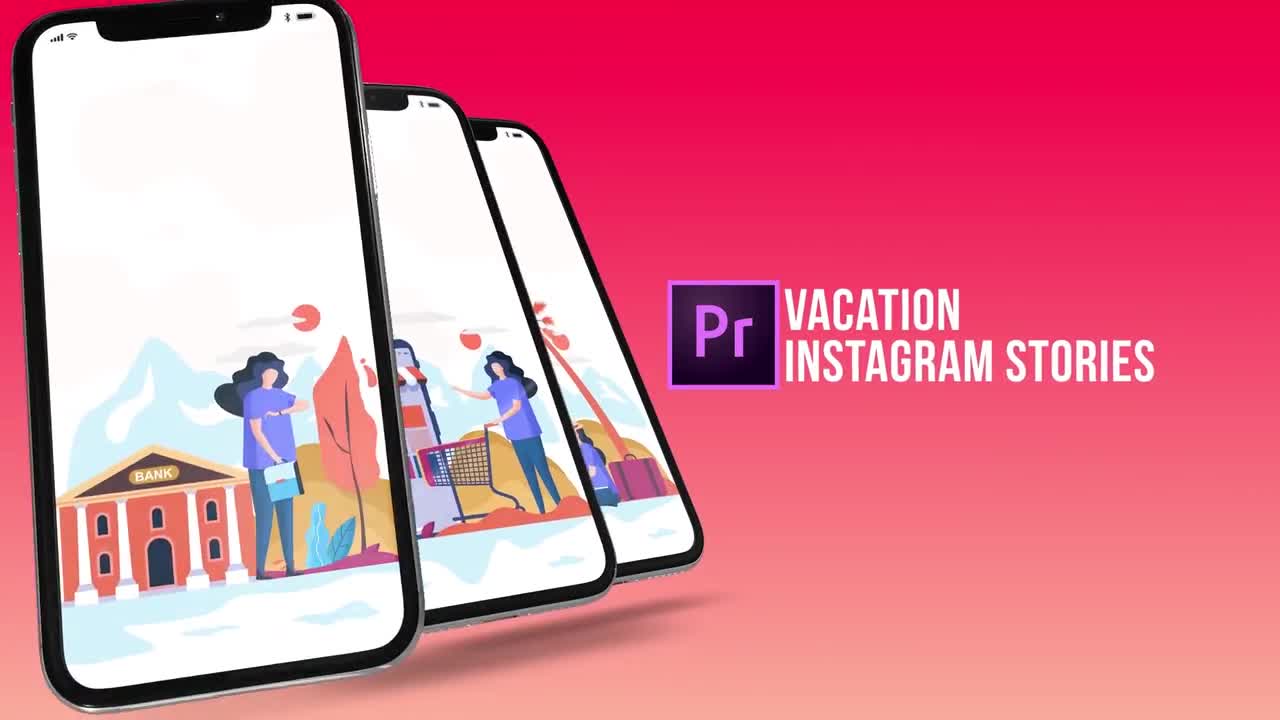 Vacation - Instagram Stories - Motion Graphics Templates | Motion Array