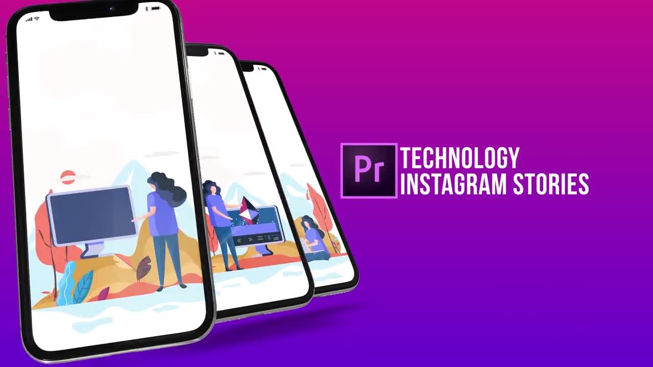 Technology - Instagram Stories - Motion Graphics Templates | Motion Array