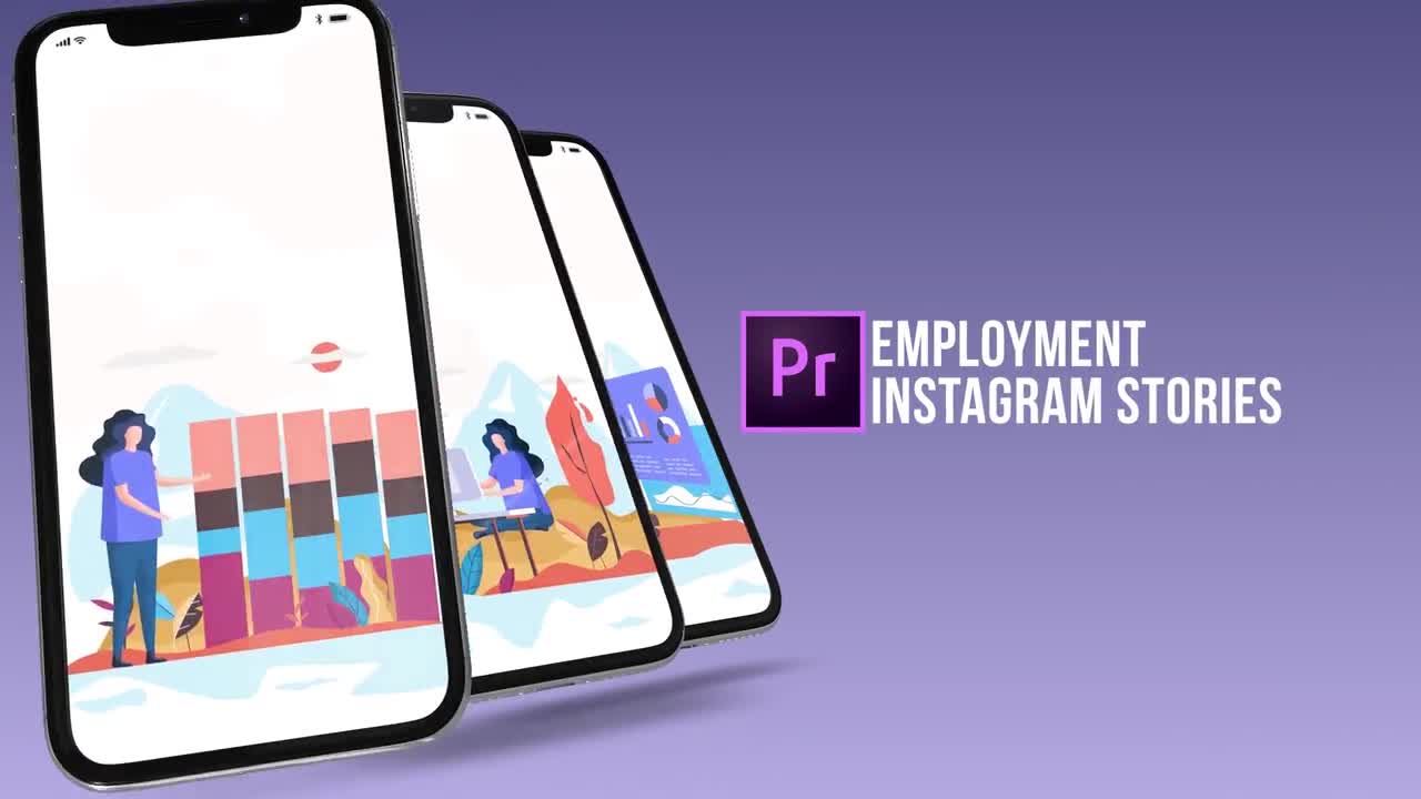 Employment - Instagram Stories - Motion Graphics Templates | Motion Array