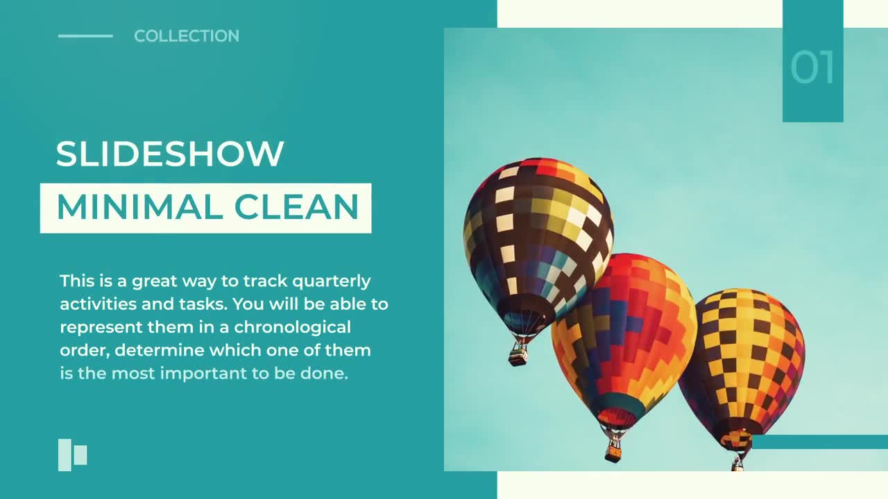 Minimal Glass Slideshow - After Effects Templates | Motion Array