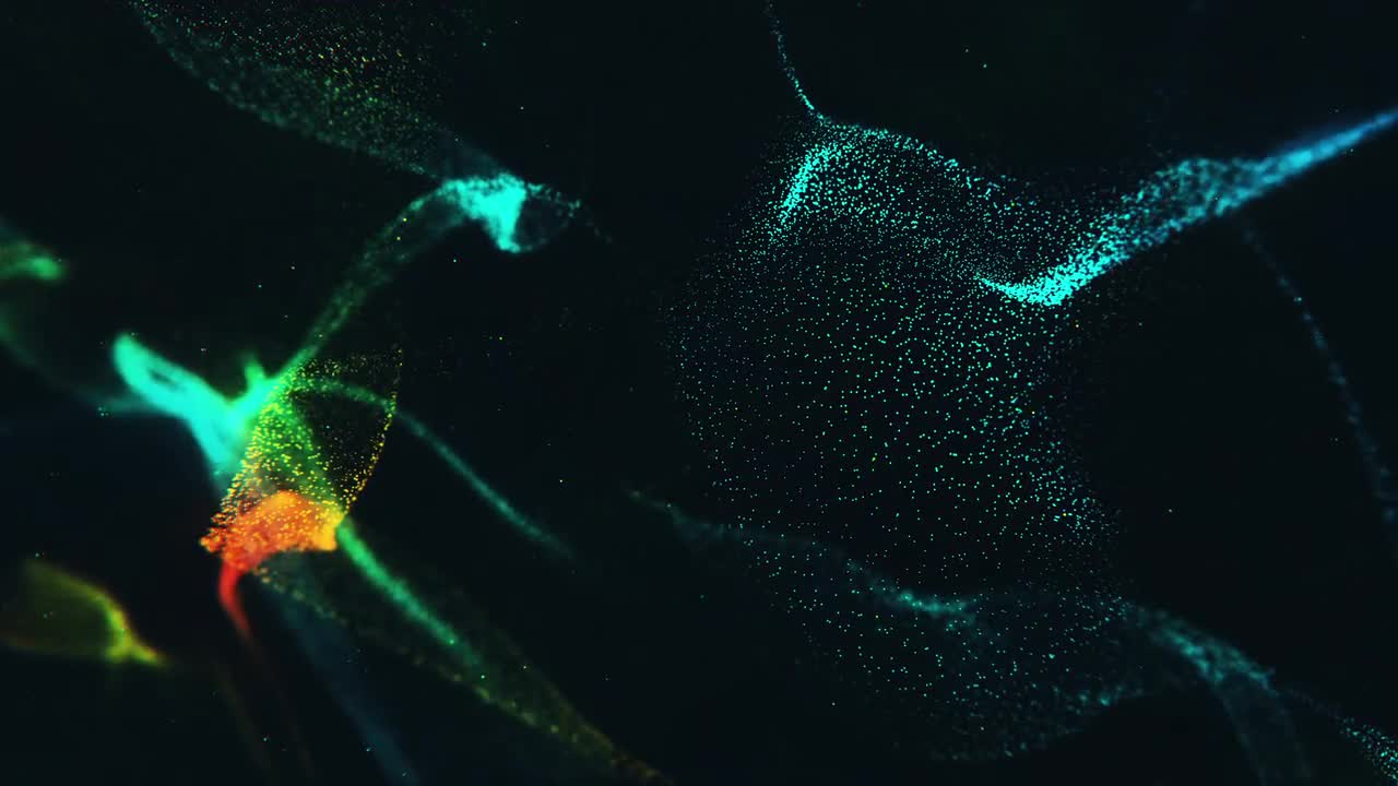 Colorful Particles Background - Stock Motion Graphics | Motion Array