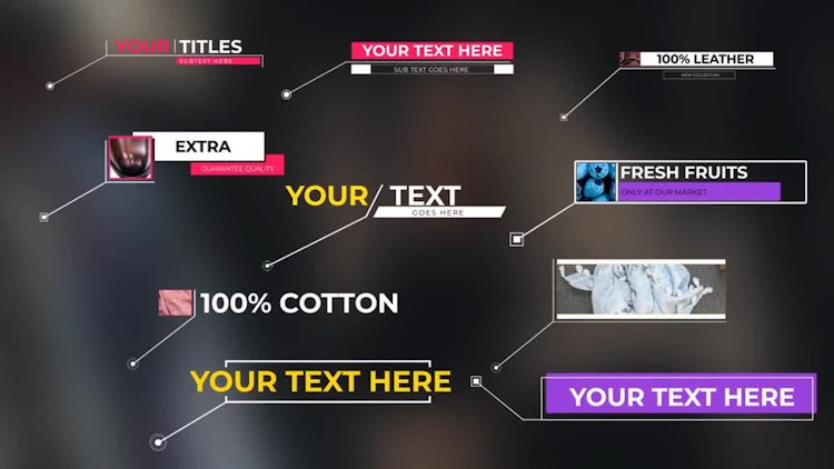 Callout Package 2 - After Effects Templates | Motion Array