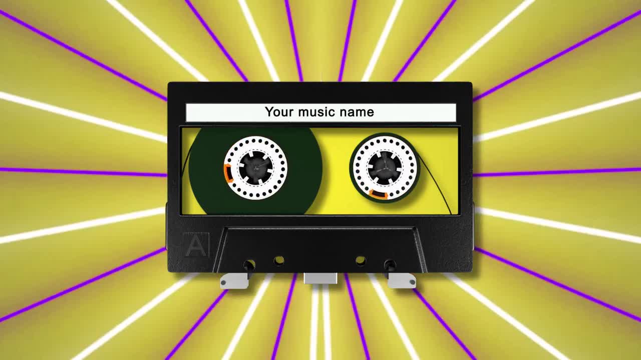 Cassette Audio Spectrum - After Effects Templates | Motion Array