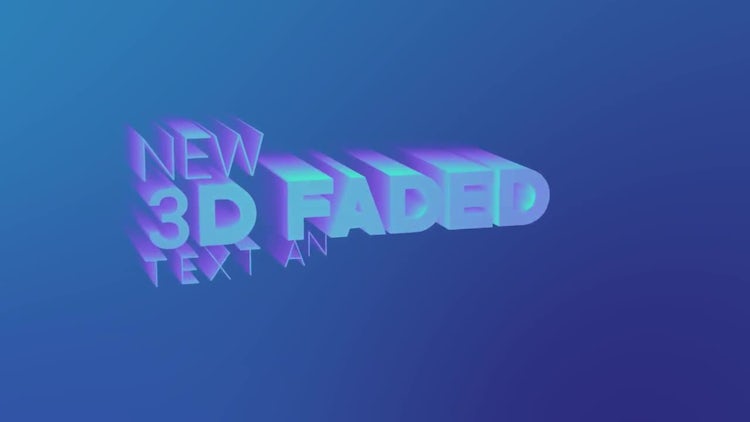 New 3D Faded Text Animation Motion Graphics Templates Motion Array New 3D Faded Text Animation Motion Graphics Templates Motion Array