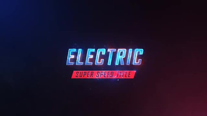 Electric Logo Reveal - After Effects Templates | Motion Array