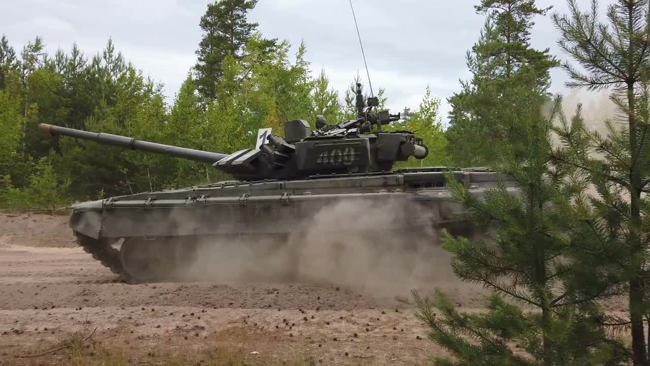 Moving Battle Tank - Stock Video | Motion Array