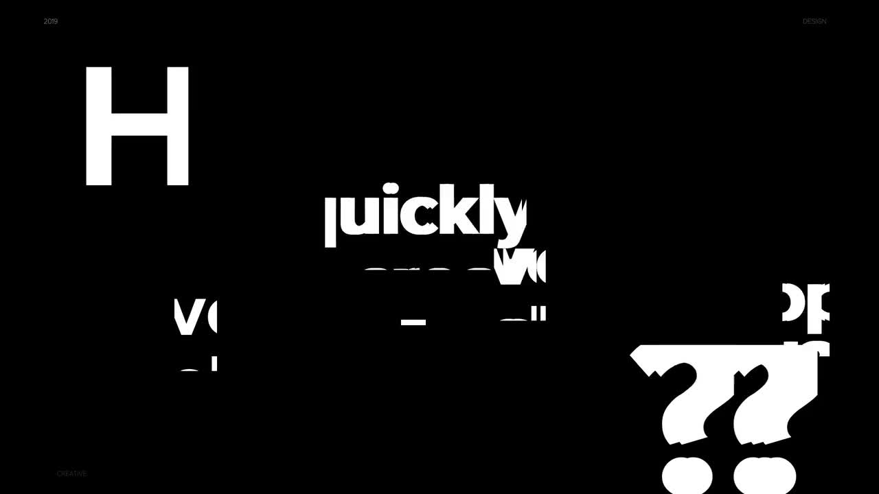 Fast Titles Opener After Effects Templates Motion Array