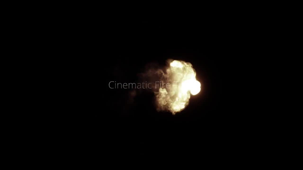 Cinematic Fire Title - Motion Graphics Templates | Motion Array
