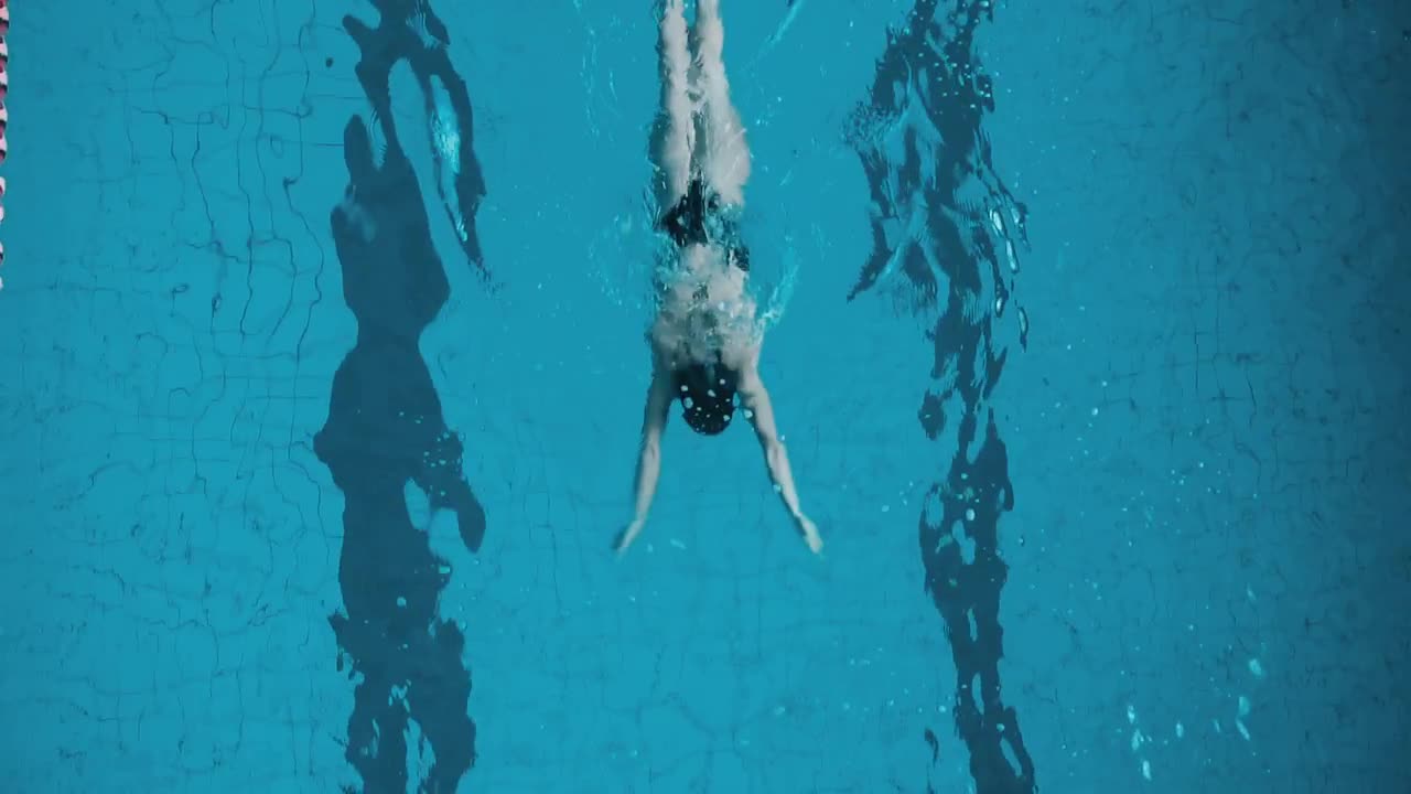 Woman In Swimming Pool - Stock Video | Motion Array