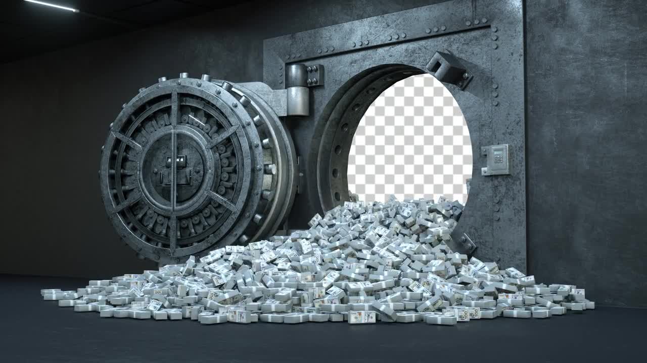 Opening The Vault Door - Stock Motion Graphics | Motion Array