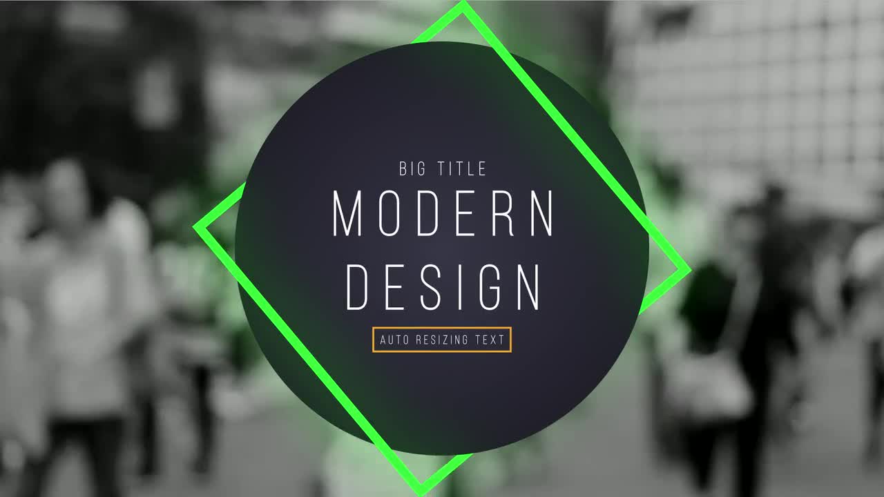 Big Title V2 - Motion Graphics Templates | Motion Array