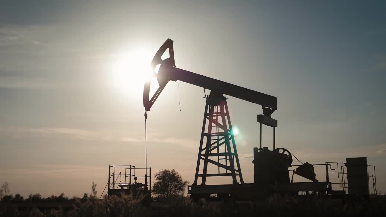 Oil Rig - Stock Video | Motion Array