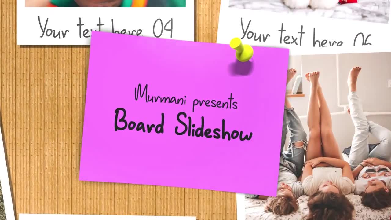 Board Slideshow - After Effects Templates | Motion Array