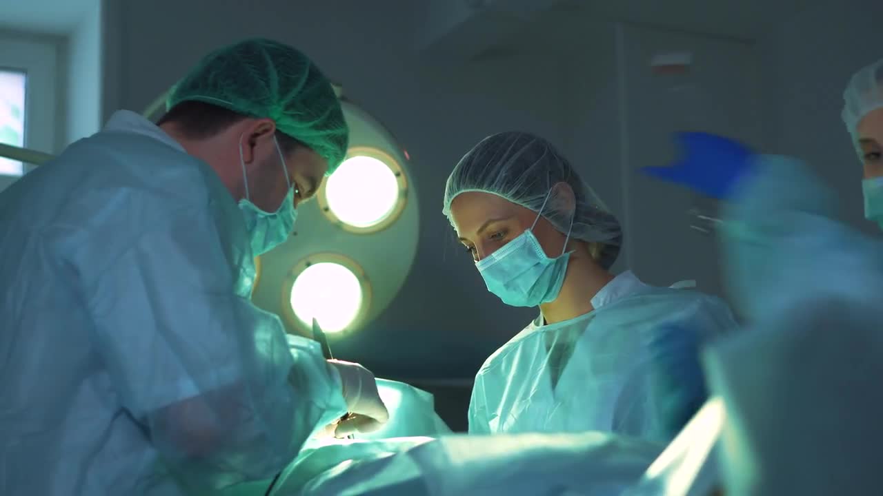 Operation In The Hospital - Stock Video | Motion Array