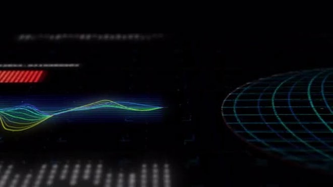 Flat UI And DOF - Stock Motion Graphics | Motion Array