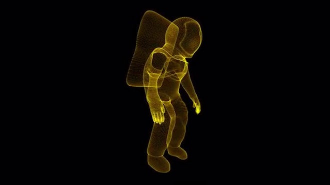 Astronaut Hologram - Stock Motion Graphics | Motion Array