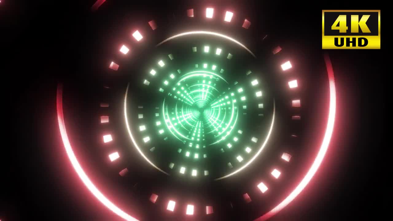 Colorful Tunnels Pack - Stock Motion Graphics | Motion Array