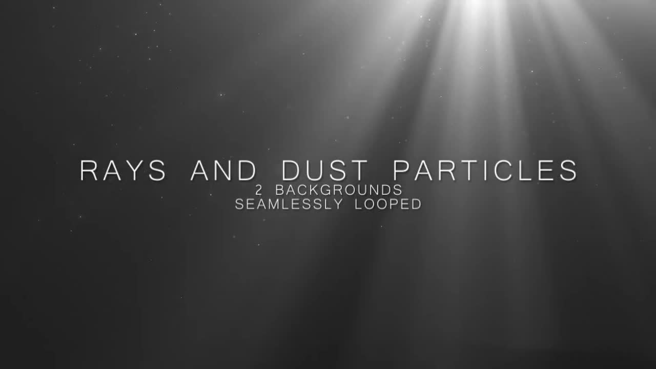 Rays And Dust Particles - Stock Motion Graphics | Motion Array