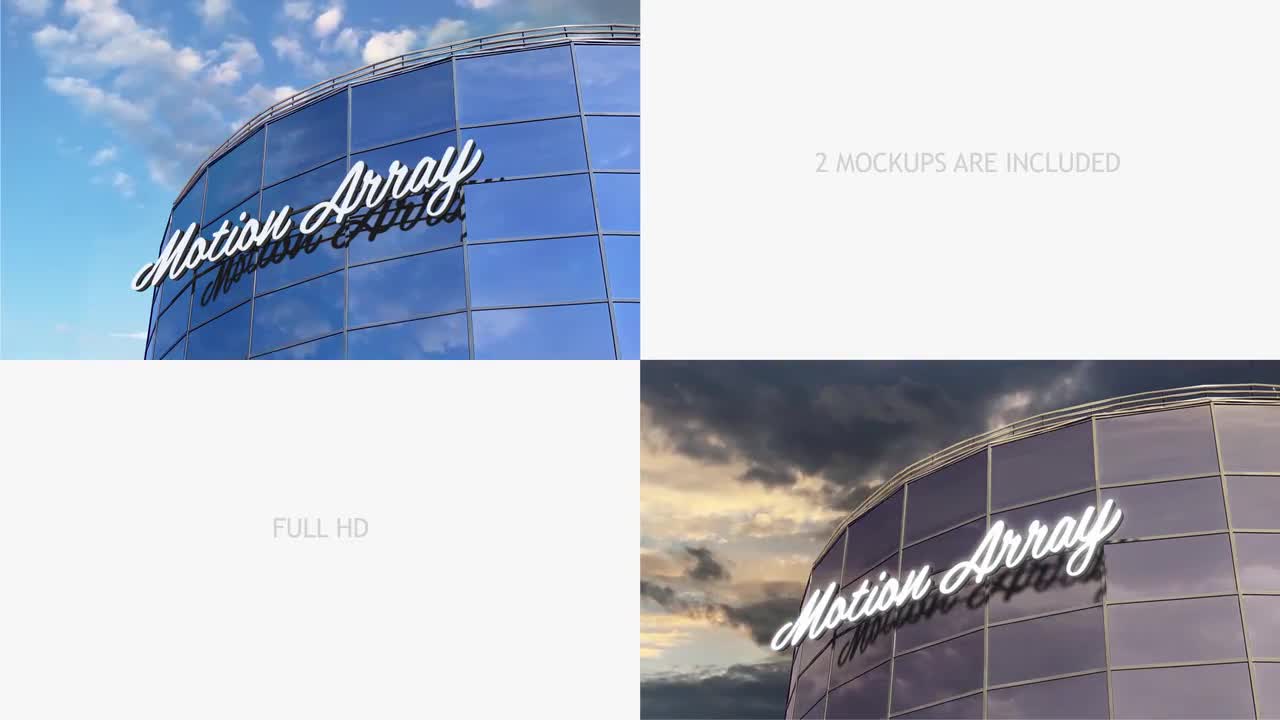 Mockup Of City Advertising 7 | Logo - After Effects Templates | Motion ...