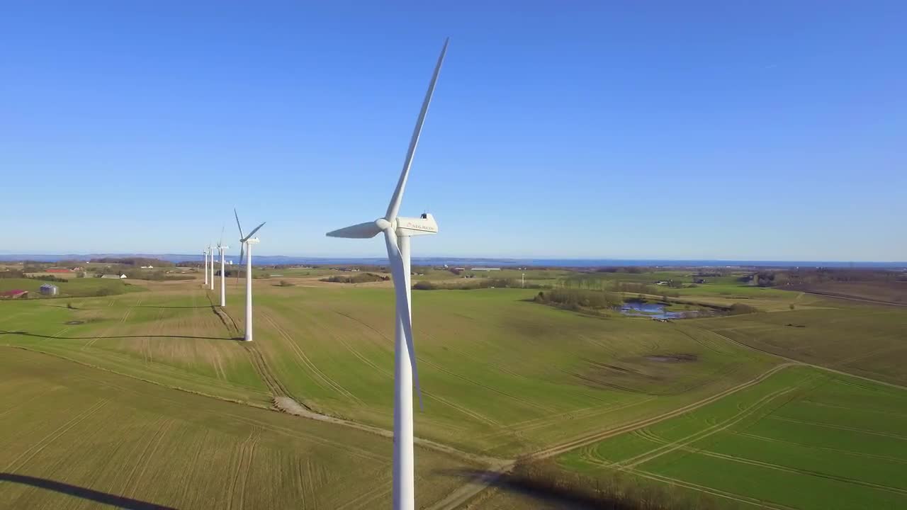 Windmill Farm - Stock Video | Motion Array