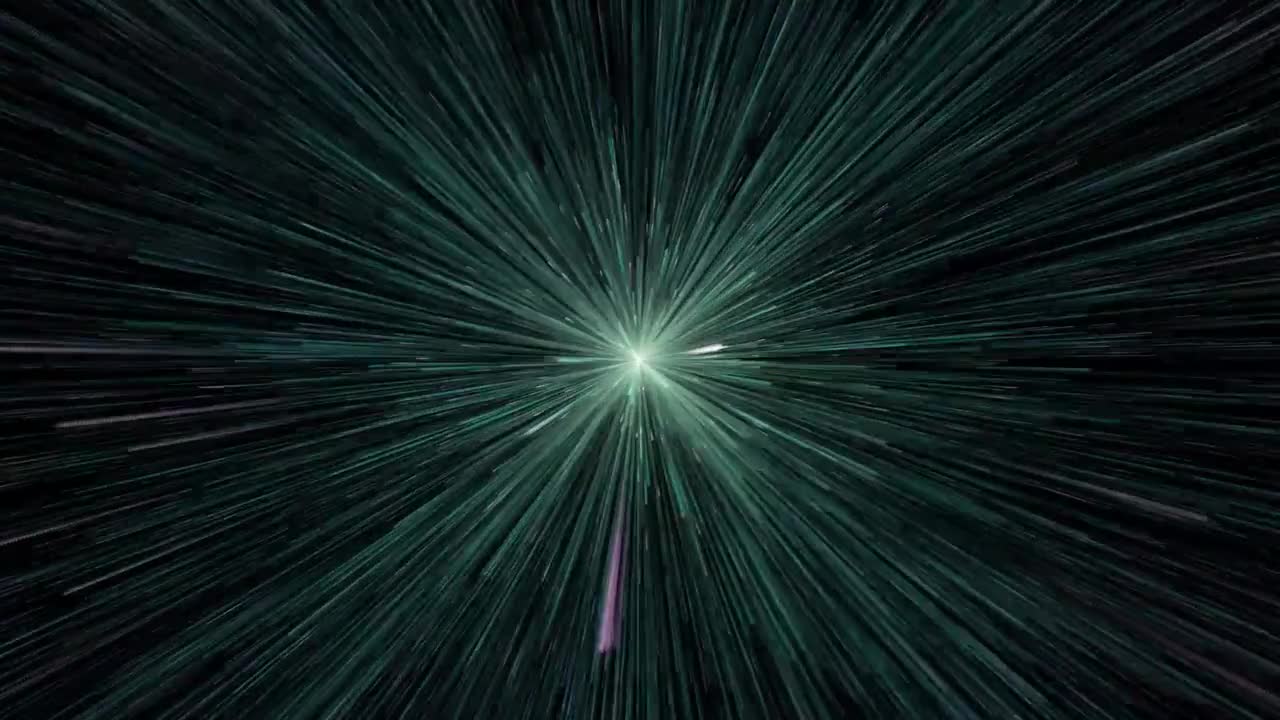 Hyperspeed Space Background - Stock Motion Graphics | Motion Array