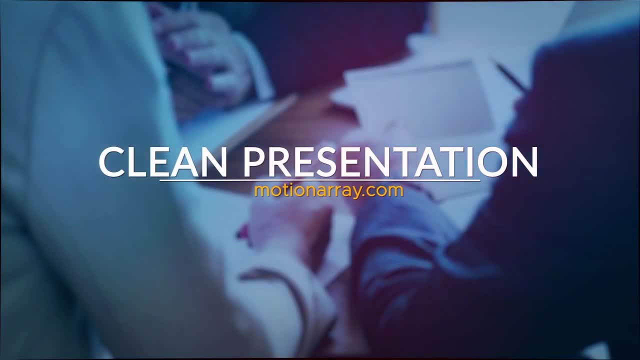 Clean Corporate Presentation - After Effects Templates | Motion Array