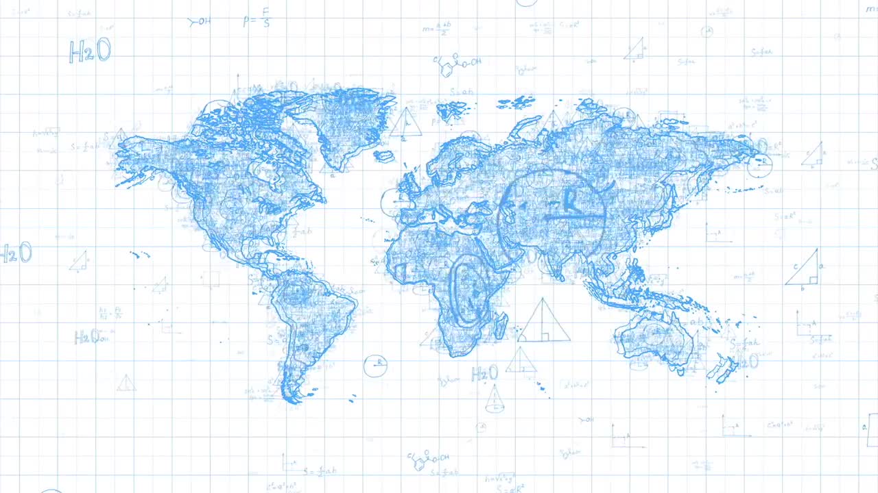 Math Global Map Pack - Stock Motion Graphics | Motion Array
