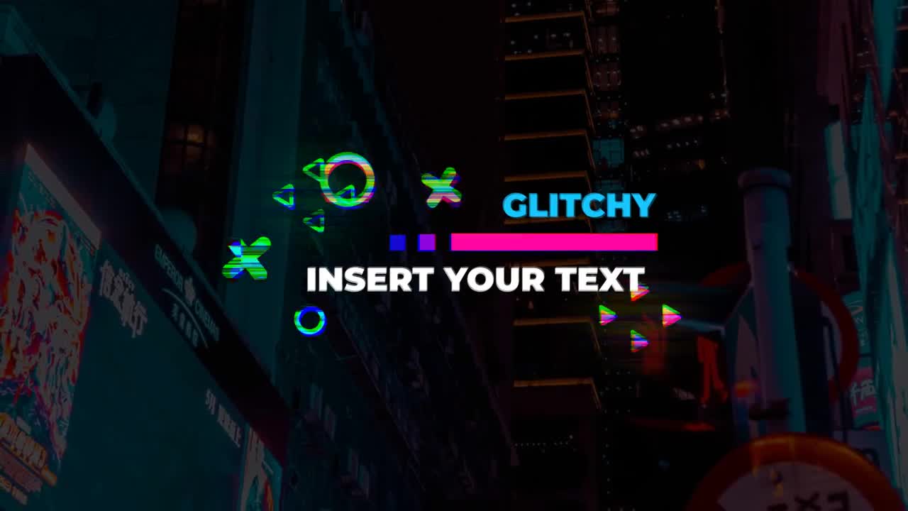 6 Glitchy Lower Thirds - Motion Graphics Templates | Motion Array