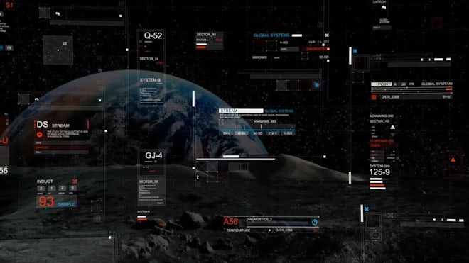 Cybertech Hud Infographic Pack After Effects Template