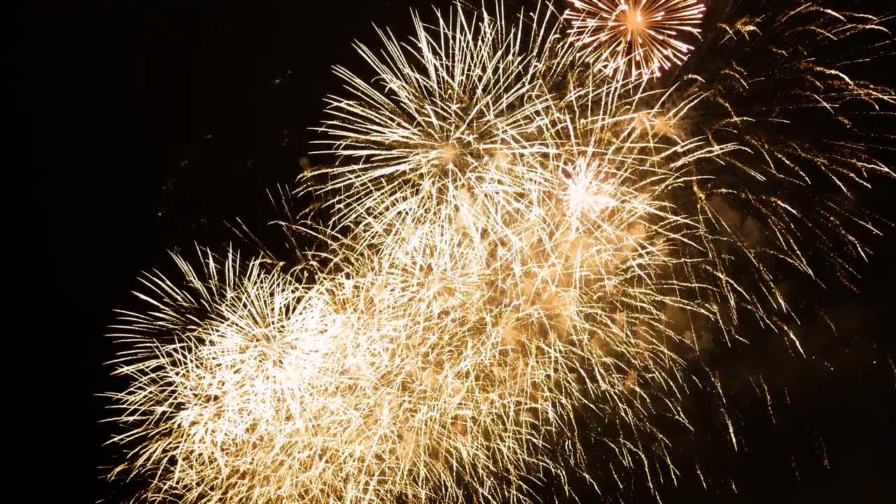 Fireworks Finale - Stock Video | Motion Array
