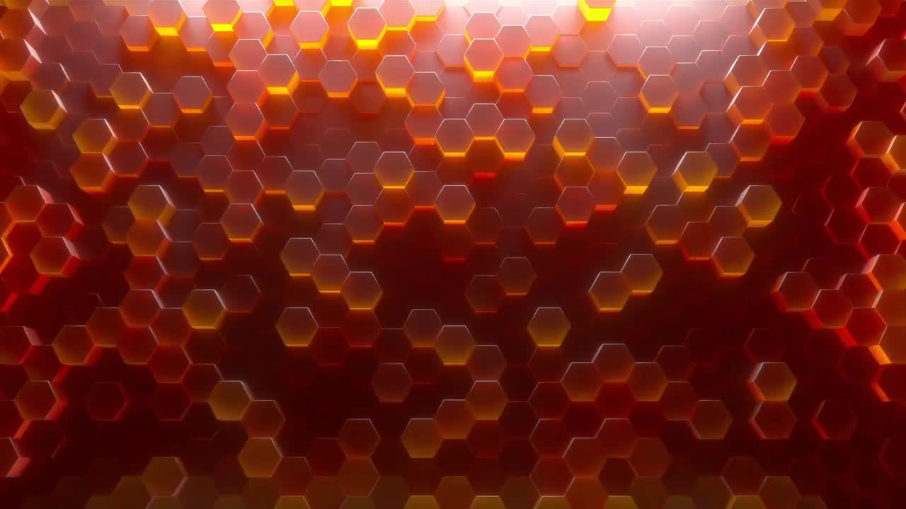 Hexagon Wall - Stock Motion Graphics | Motion Array