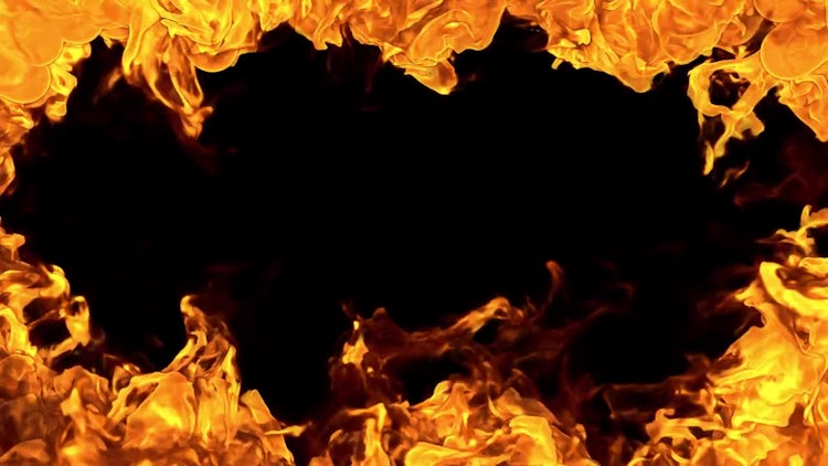 Fire Frame - Stock Motion Graphics | Motion Array